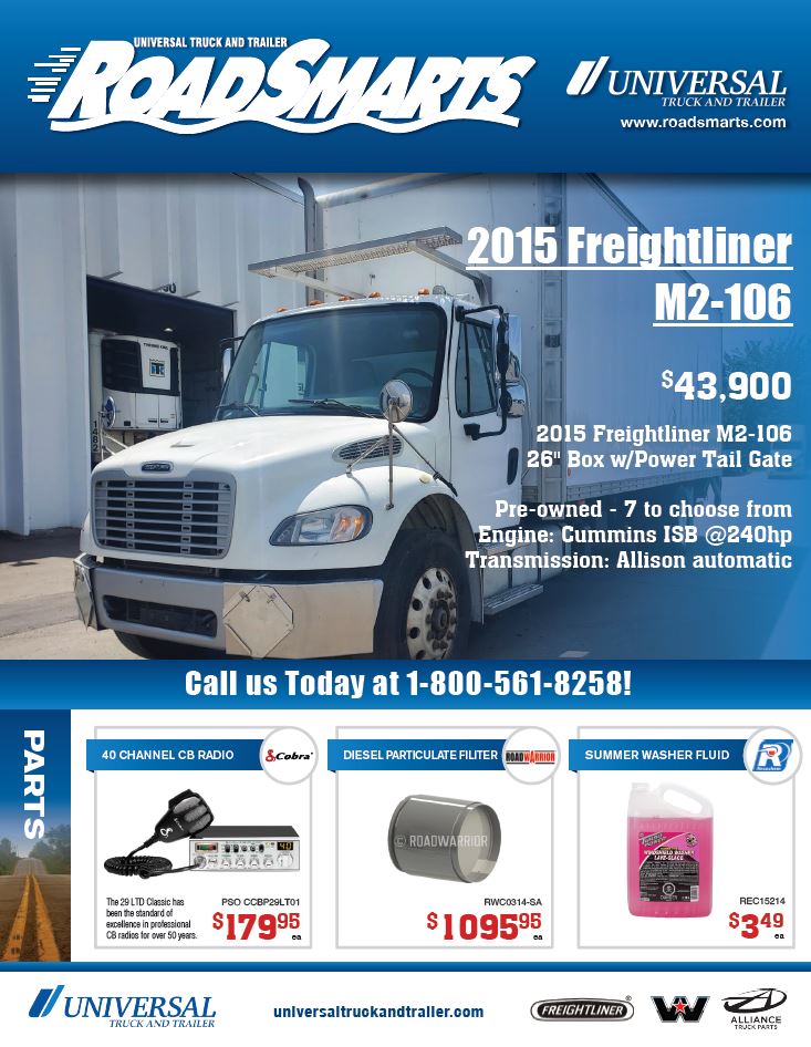 Promotions & Flyers | Universal Truck and Trailer
